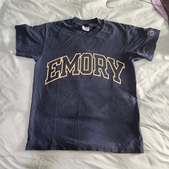 Champion | Shirts | Vintage Champion Emory University Tshirt Small S ...